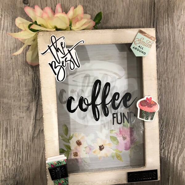 Coffee Fund Piggy Bank - Etsy