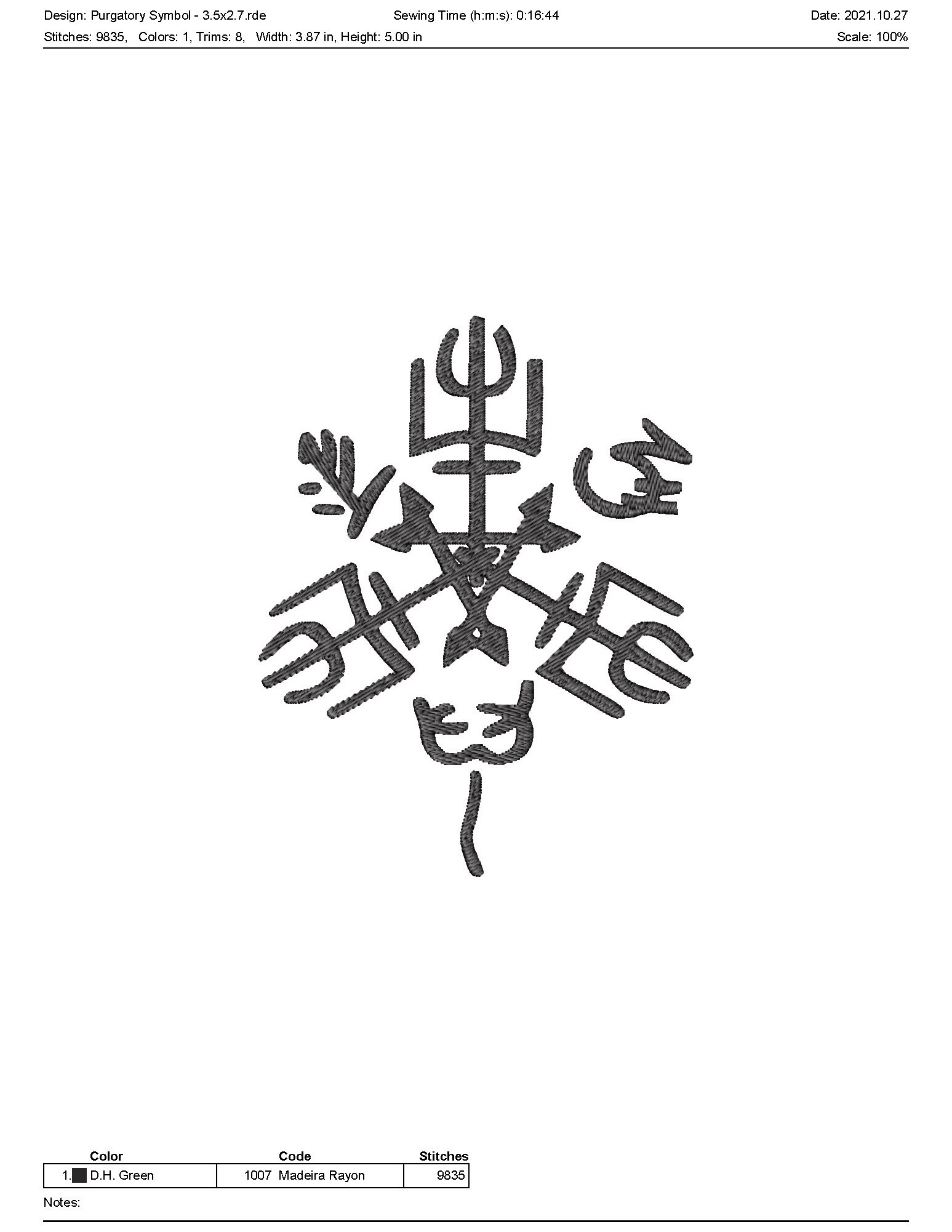 Supernatural Purgatory Symbol