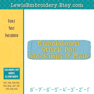 Pile Stitch, Machine Embroidery Design - (instant Download) - Etsy