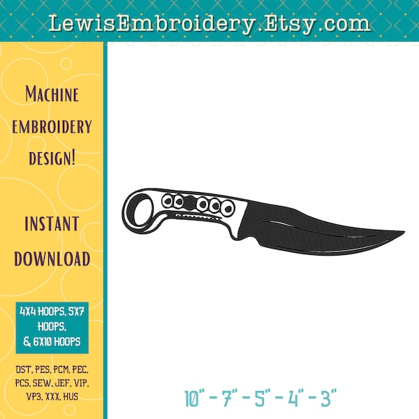Knife Embroidery - Etsy