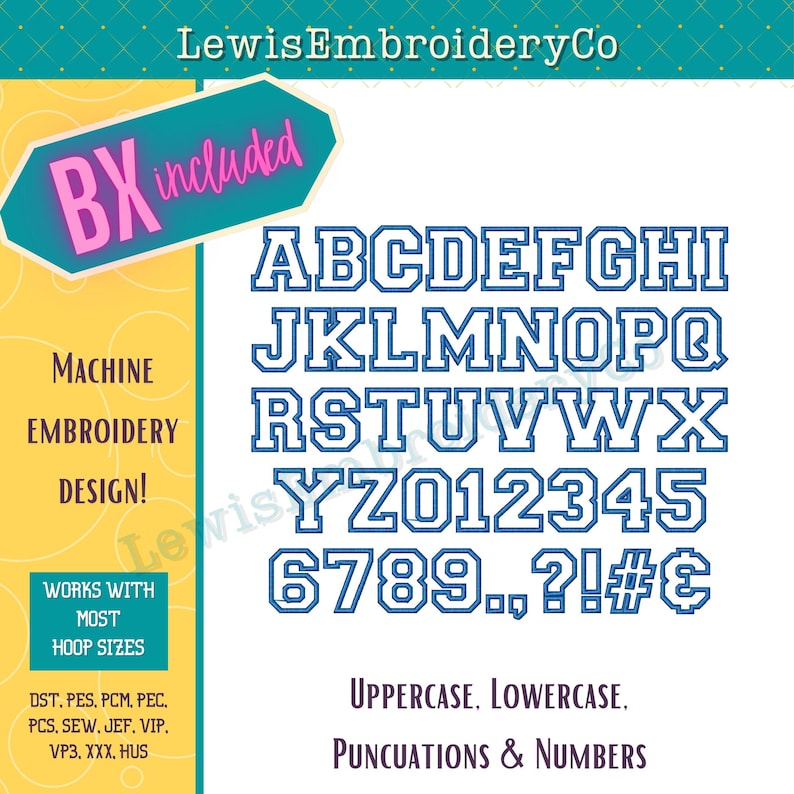 Chenille Applique Varsity Embroidery Font - Faux Chenille Patch ...