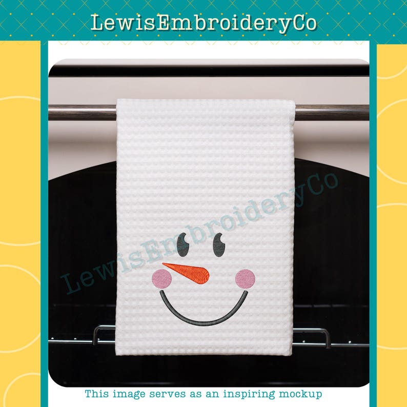 Snowman Face Embroidery Design Collection - Frosty Embroidery - Machine ...