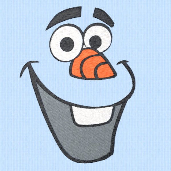Olaf Embroidery - Etsy