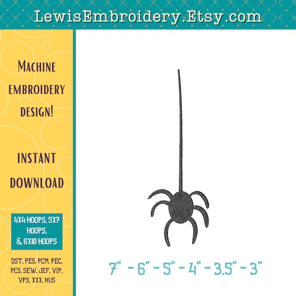 Spider Embroidery - Etsy