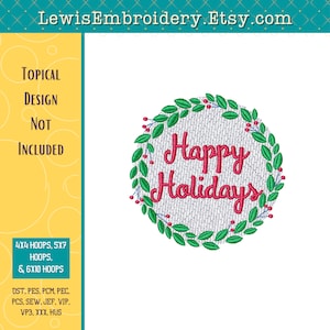 Circle Pile Drop Down Stitch, Machine Embroidery Design - (INSTANT ...