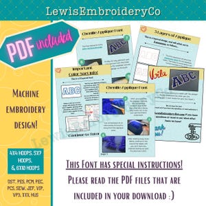 Chenille Applique Varsity Embroidery Font - Faux Chenille Patch ...