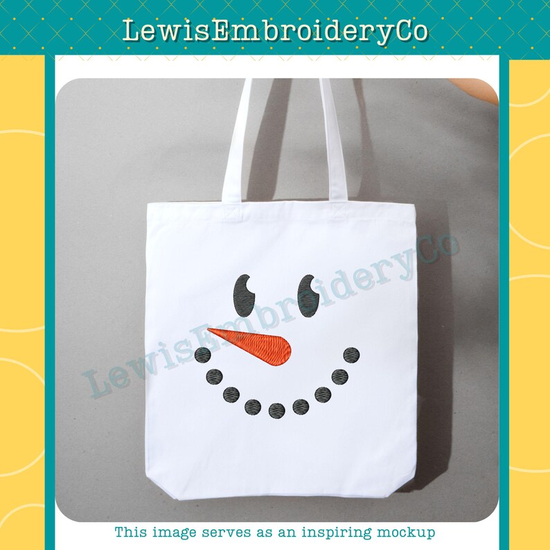 Snowman Face Embroidery Design Collection - Frosty Embroidery - Machine ...