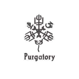 Supernatural Embroidery Design Purgatory Symbol Embroidery - Etsy