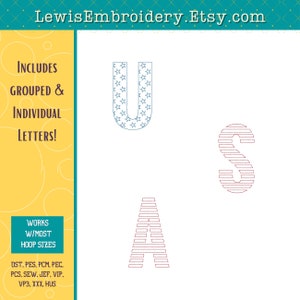 USA Embossed 3D Puff Design - Embossed Flag - Puff Foam Embroidery ...