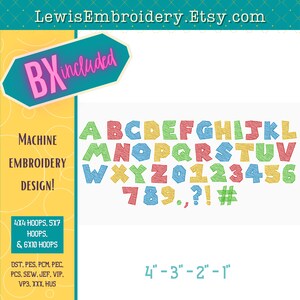 Mario Embroidery Font Bundle – Applique, Sketch, Fill - (BX Included ...