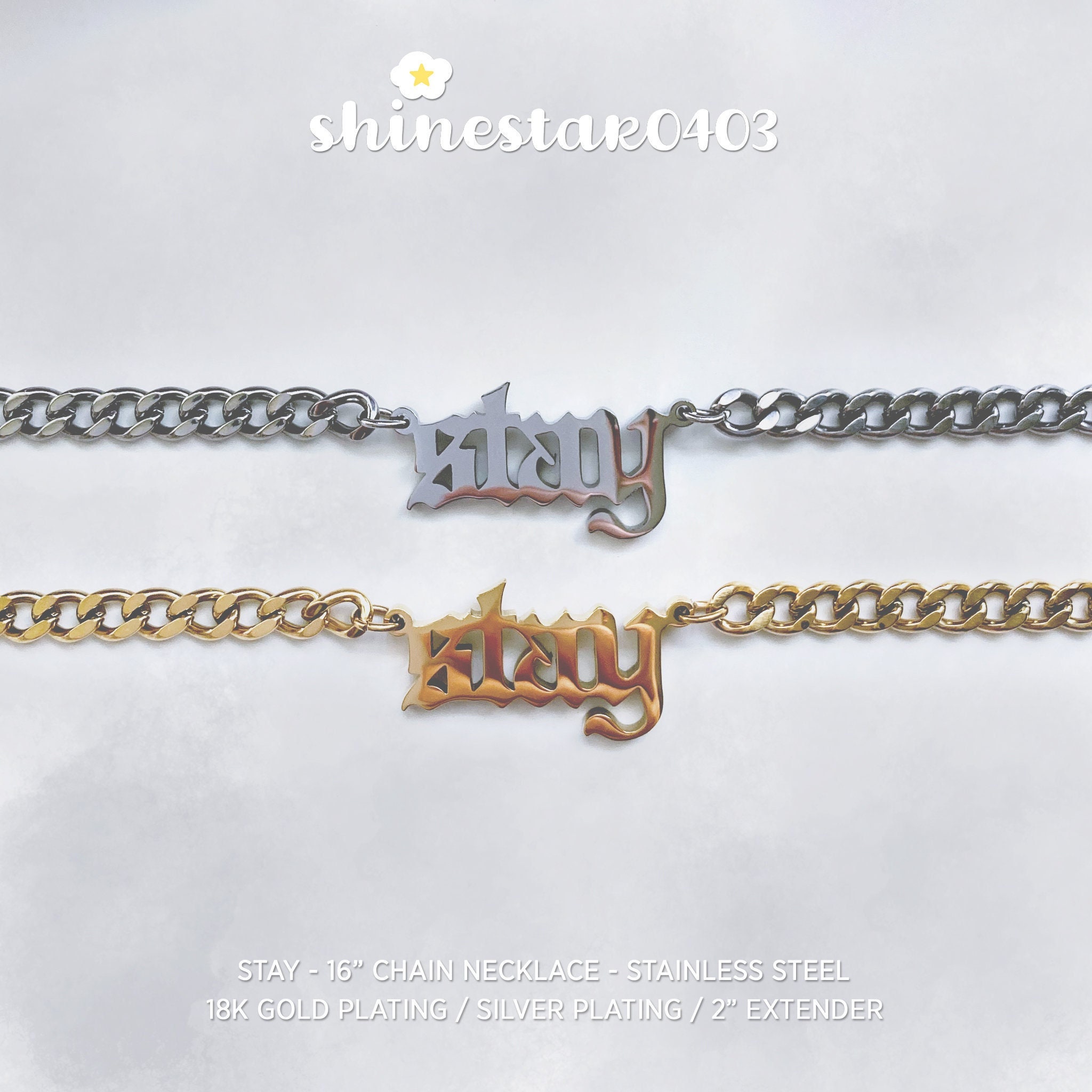 Stray Kids STAY Chain Necklace - Etsy