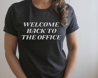 Back to Work Tshirt - Etsy