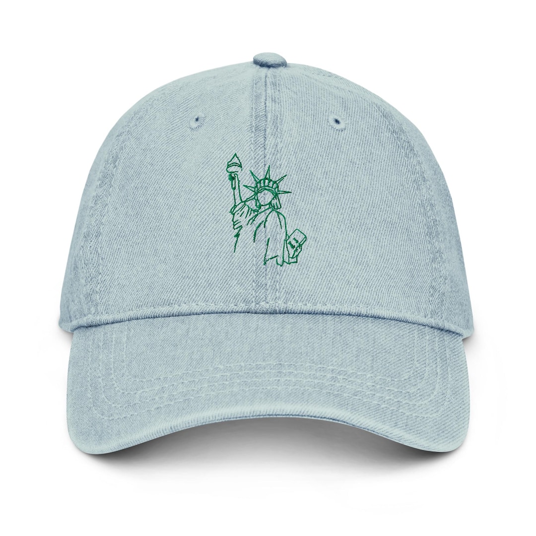 Statue of Liberty Denim Hat - Etsy