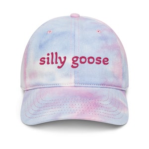 Silly Goose Hat, Tie Dye Cotton Candy Colored Cute Hat, Summer Fashion ...