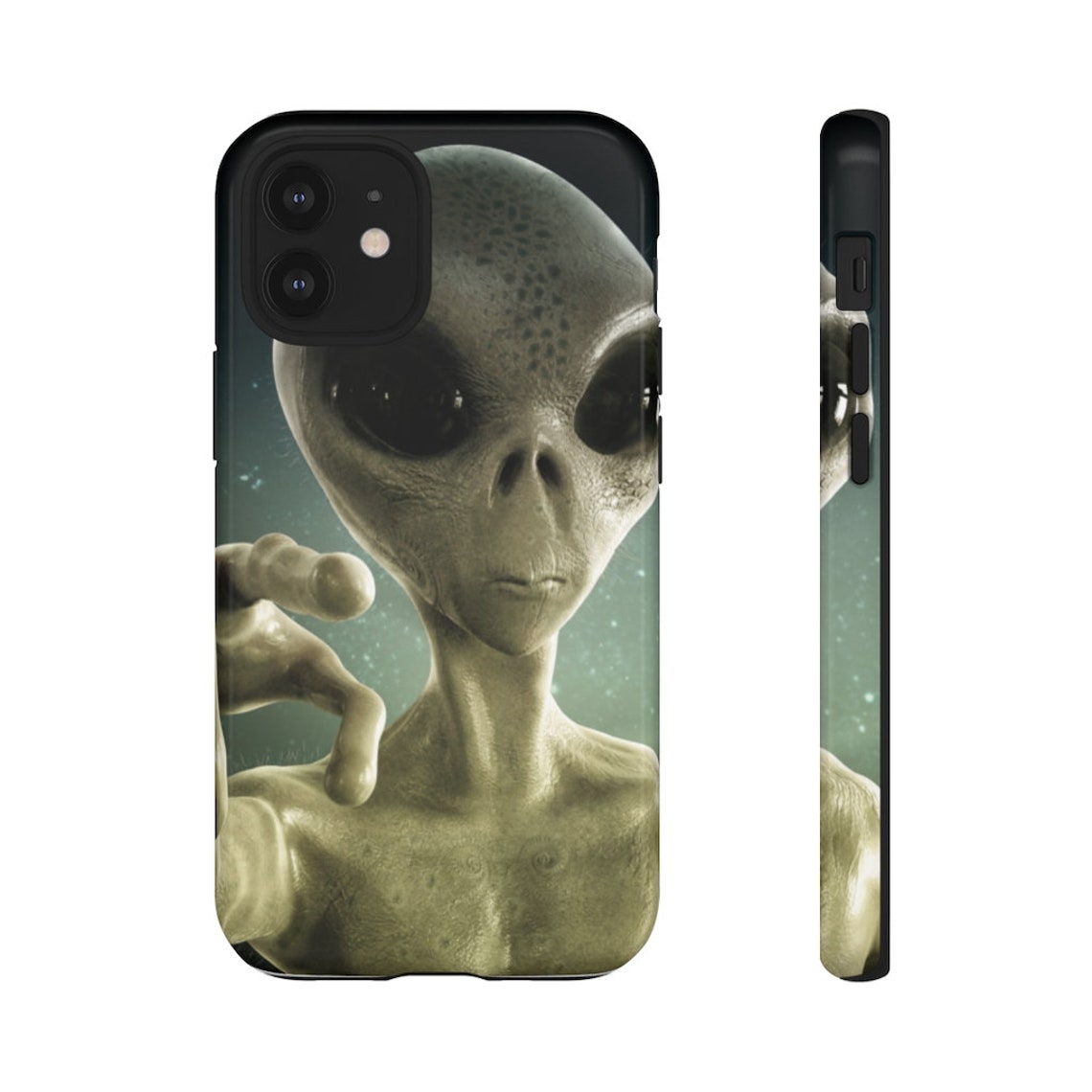 Alien Phone Case Iphone and Samsung Cases Outer Space - Etsy UK