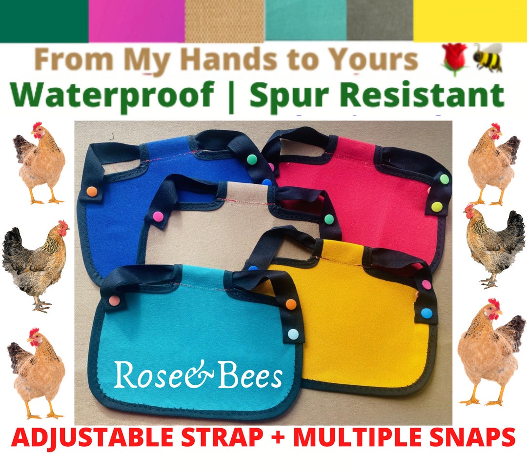 CHICKEN SADDLE | Chicken Apron | HEN Protector | Waterproof Canvas ...