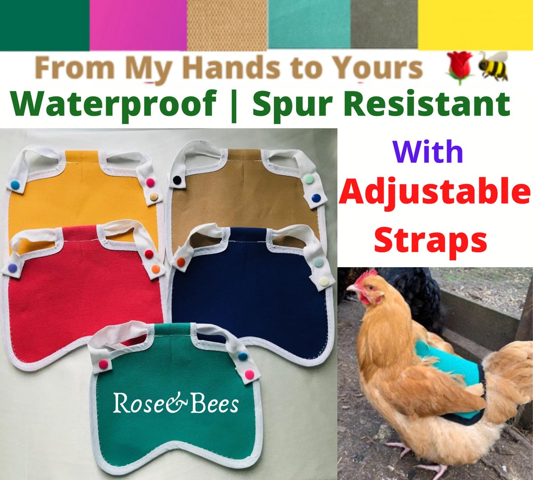 CHICKEN SADDLE | Chicken Apron | Hen Protector | Waterproof Canvas ...