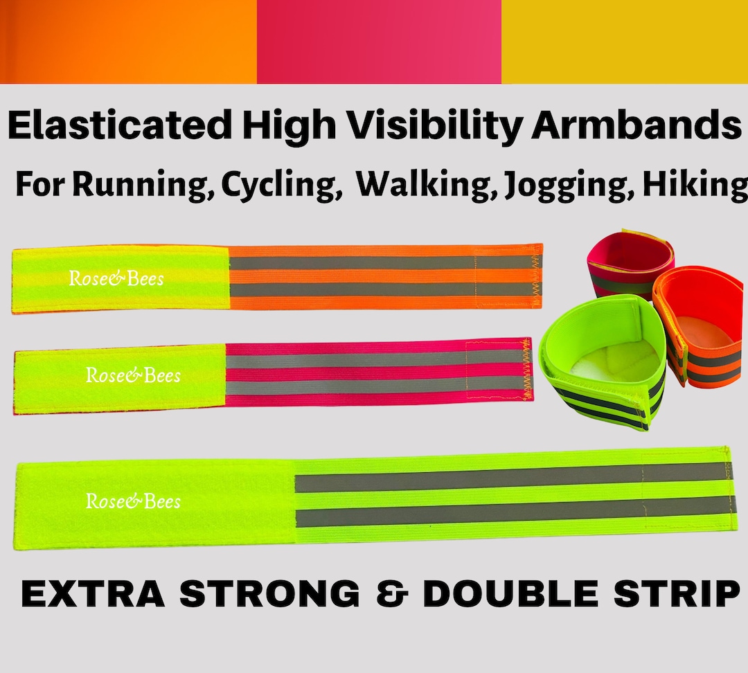 High Visibility Armbands | Hi Vis Arm Straps| High Vis Security Arm ...