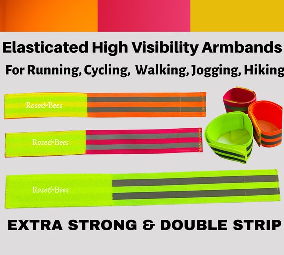 High Visibility Armbands Hi Vis Arm Straps High Vis - Etsy