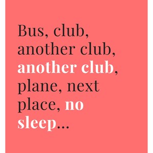 Bus Club Another Club' Lady Gaga Quote Tiktok Instant | Etsy