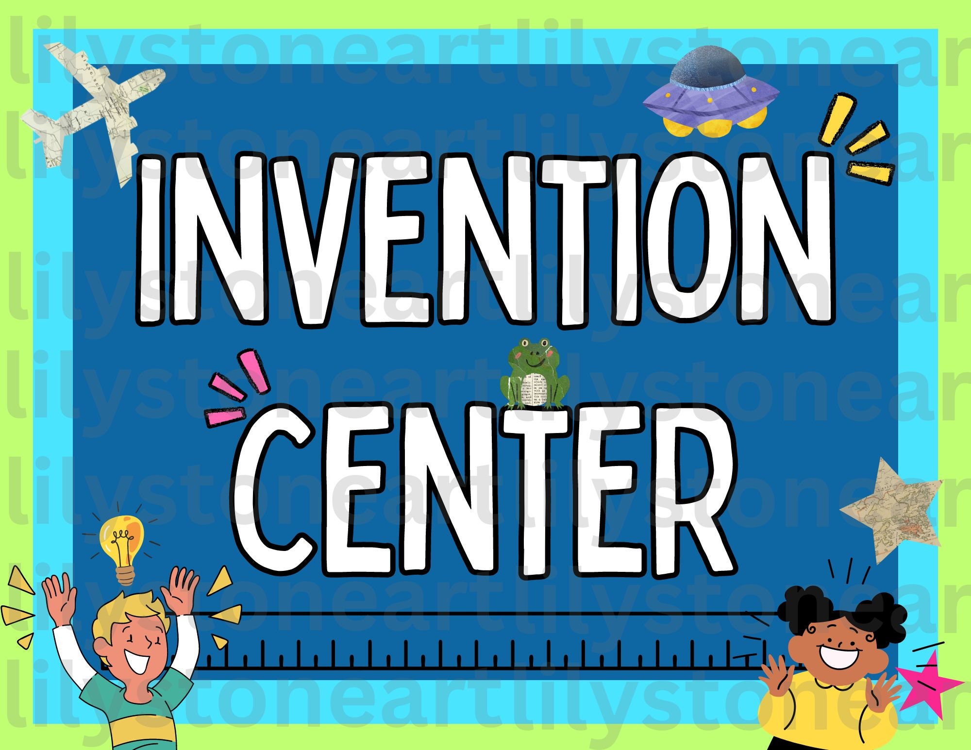 Invention Center Posters/signs – TAB Classroom, Art, Teaching for ...