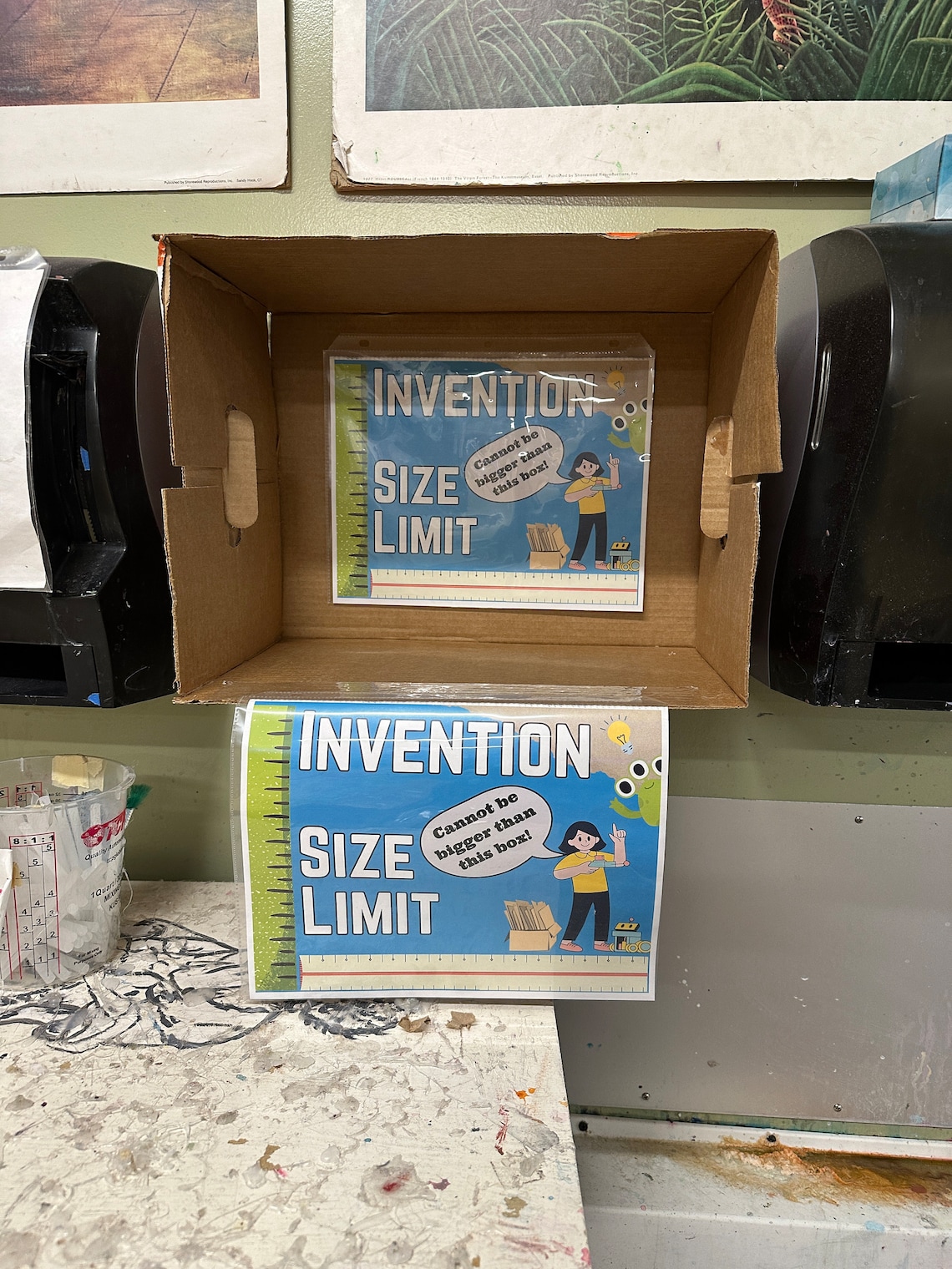 Invention Center Posters/signs – TAB Classroom, Art, Teaching for ...