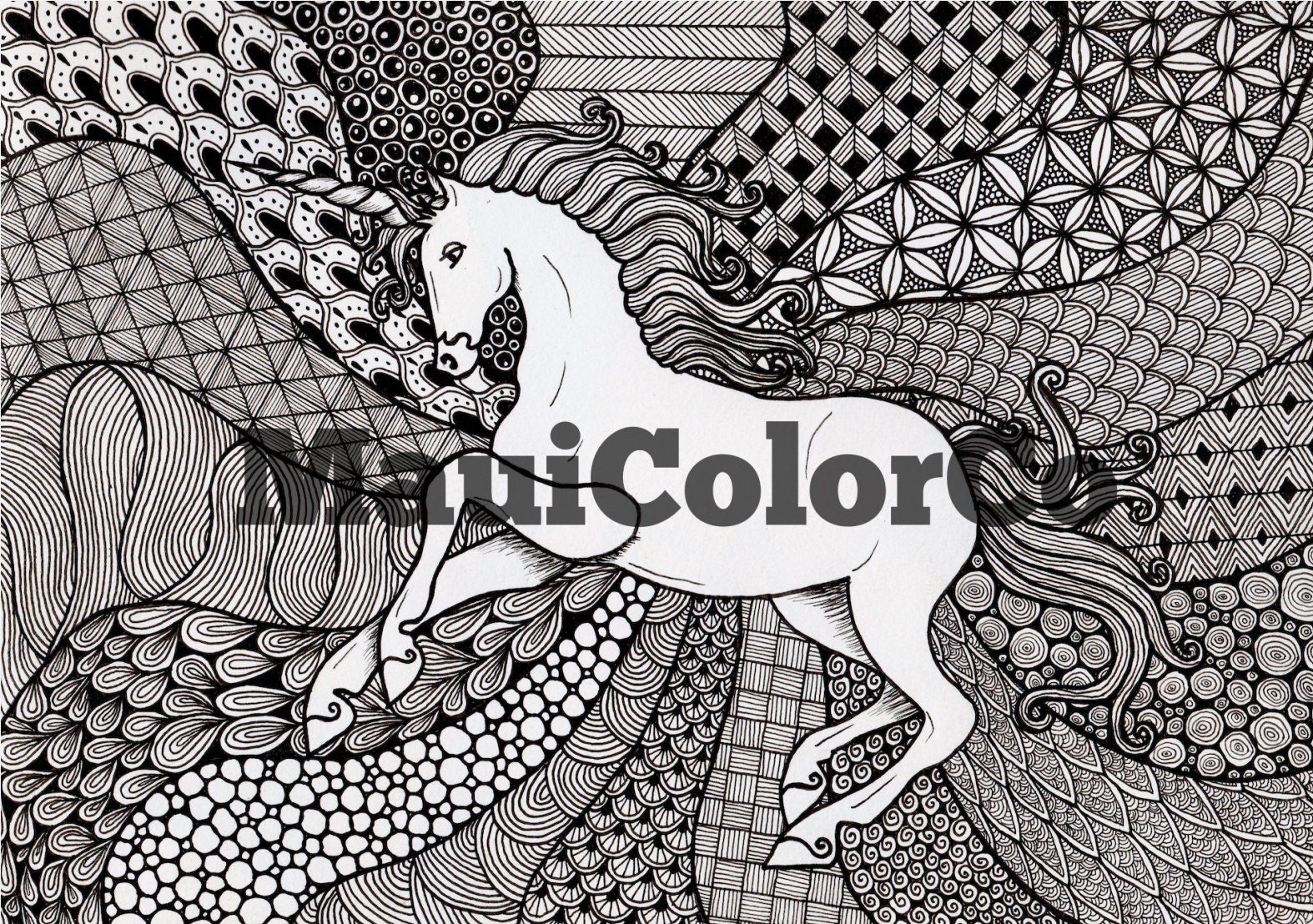 Doodle Trippin Coloring Book - Etsy