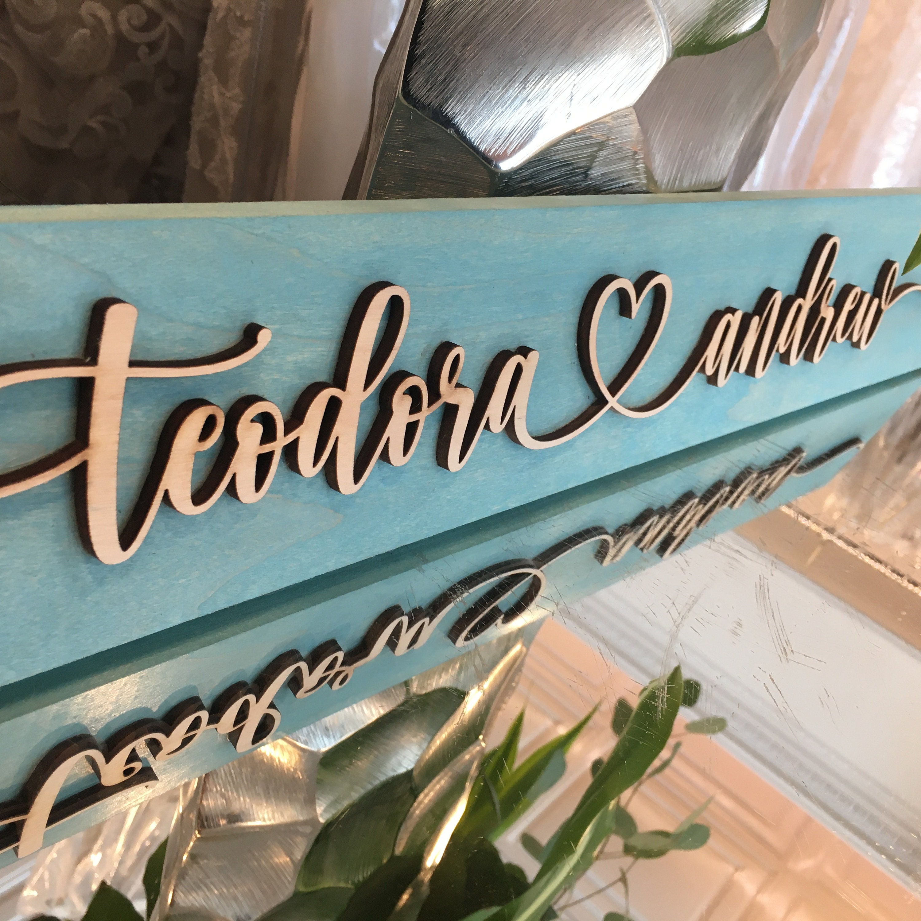 Custom Couple Name Sign Personalized Wedding Gift wooden - Etsy