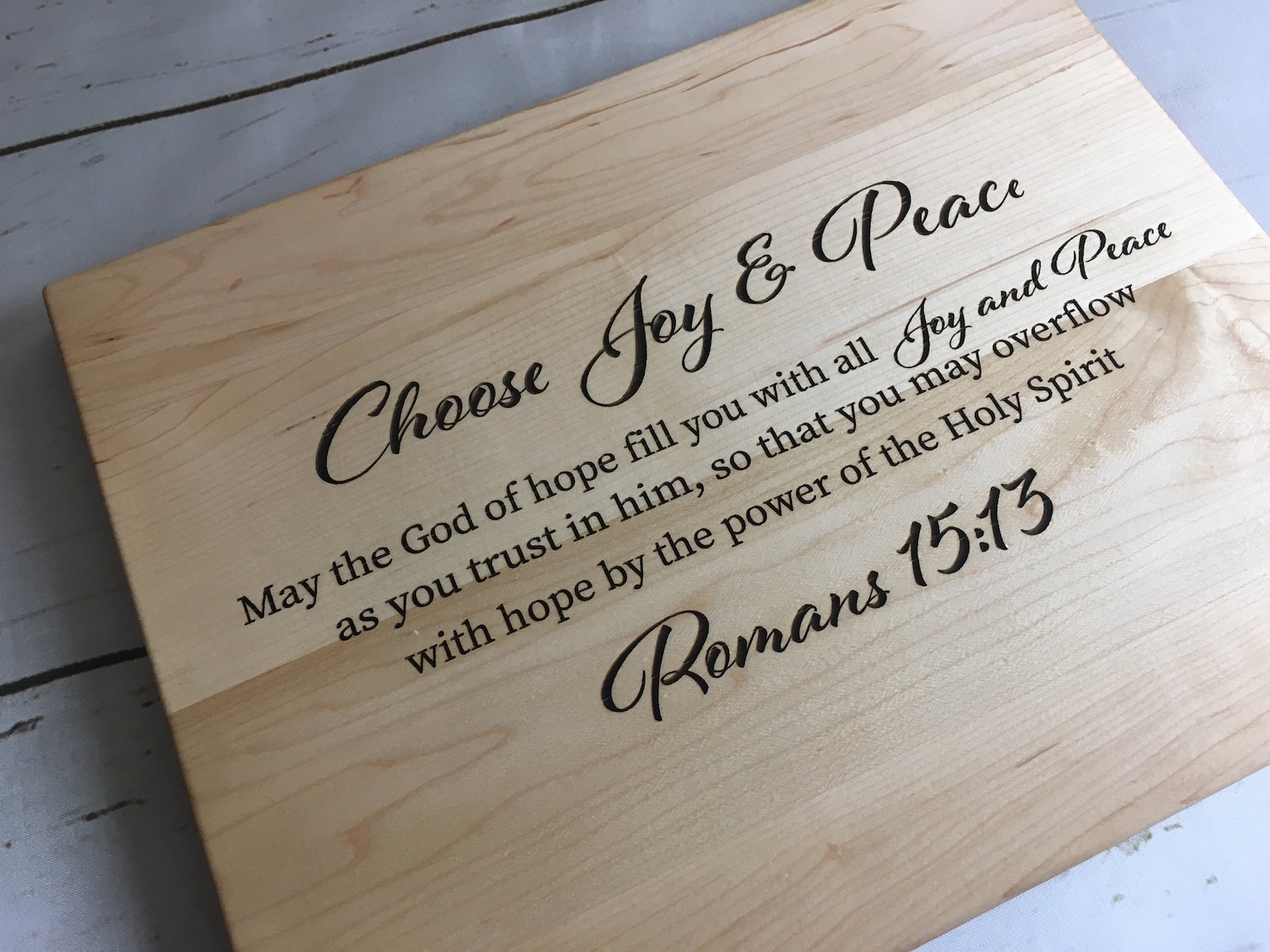 Custom Bible Verse Cutting Boards Engraved Bible Verses - Etsy