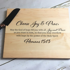 Custom Bible Verse Cutting Boards Engraved Bible Verses Personalized ...