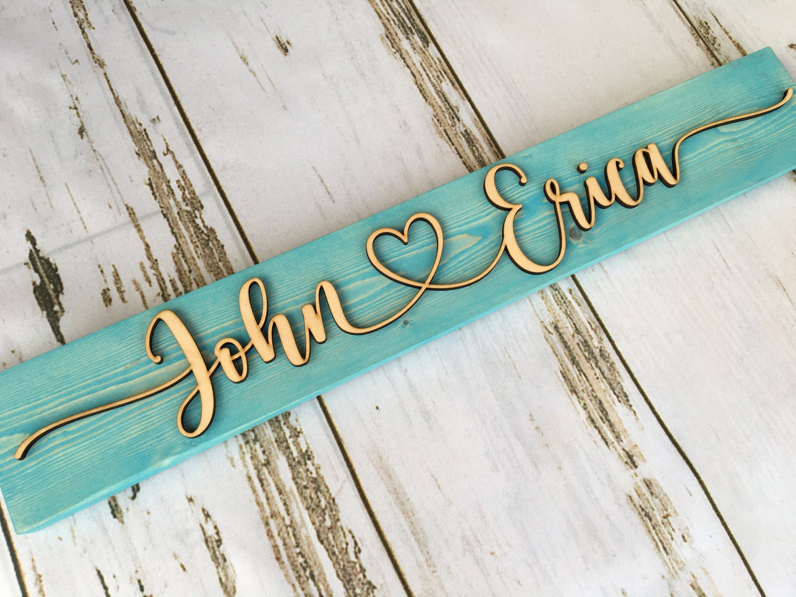 3D Wedding Sign Name Sign Bridal Shower Gift Boyfriend Gift | Etsy