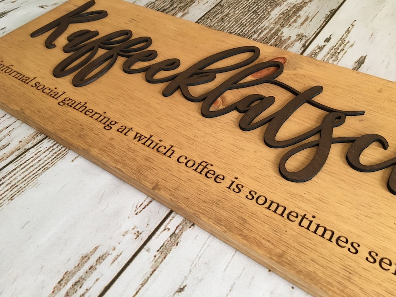 German Sign Wood Sign Pallet Sign Wedding Gift Gemutlichkeit - Etsy