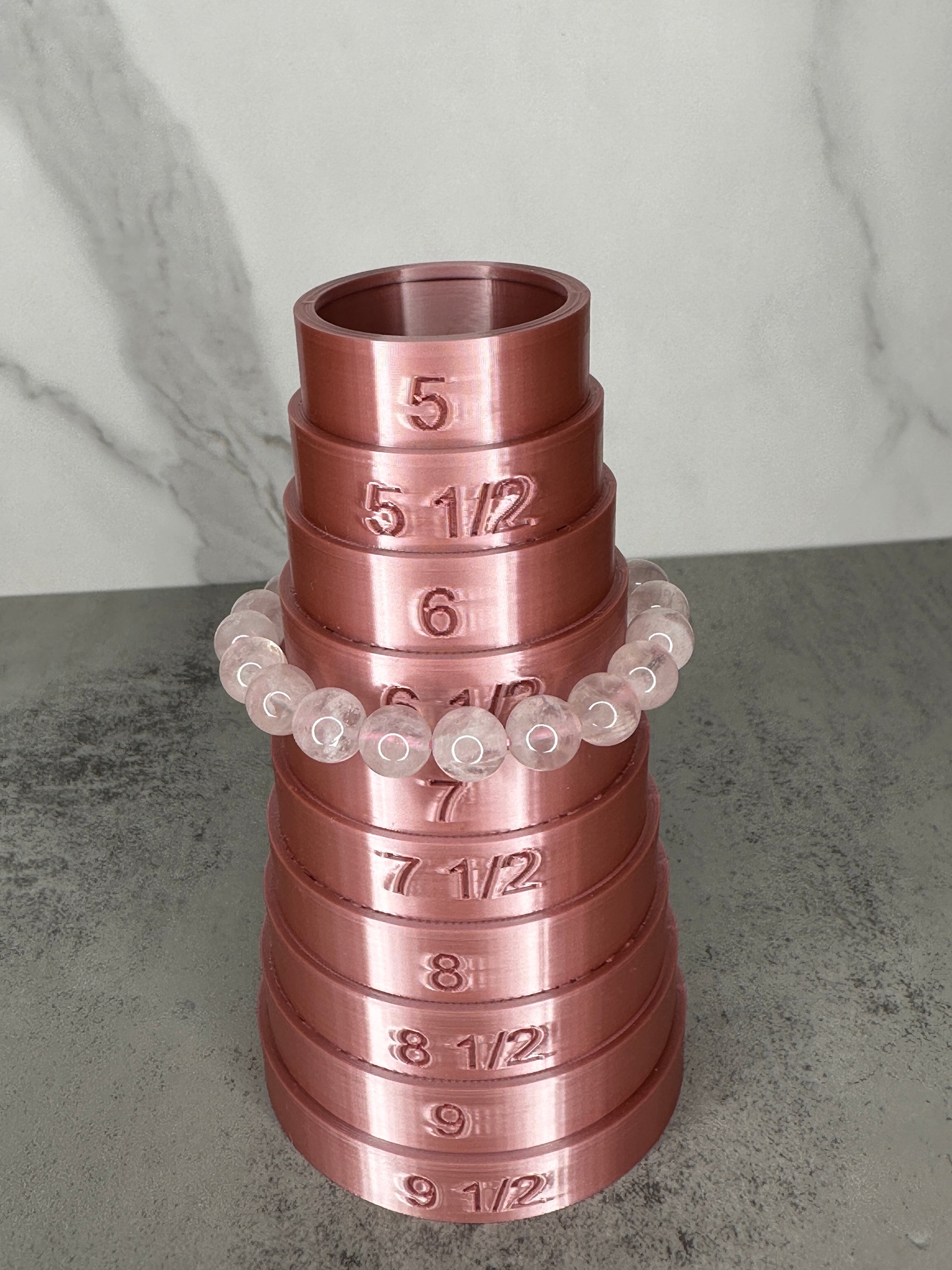 Beautiful Rose Quartz Garden Inclusion Bracelet Genuine High-quality ...