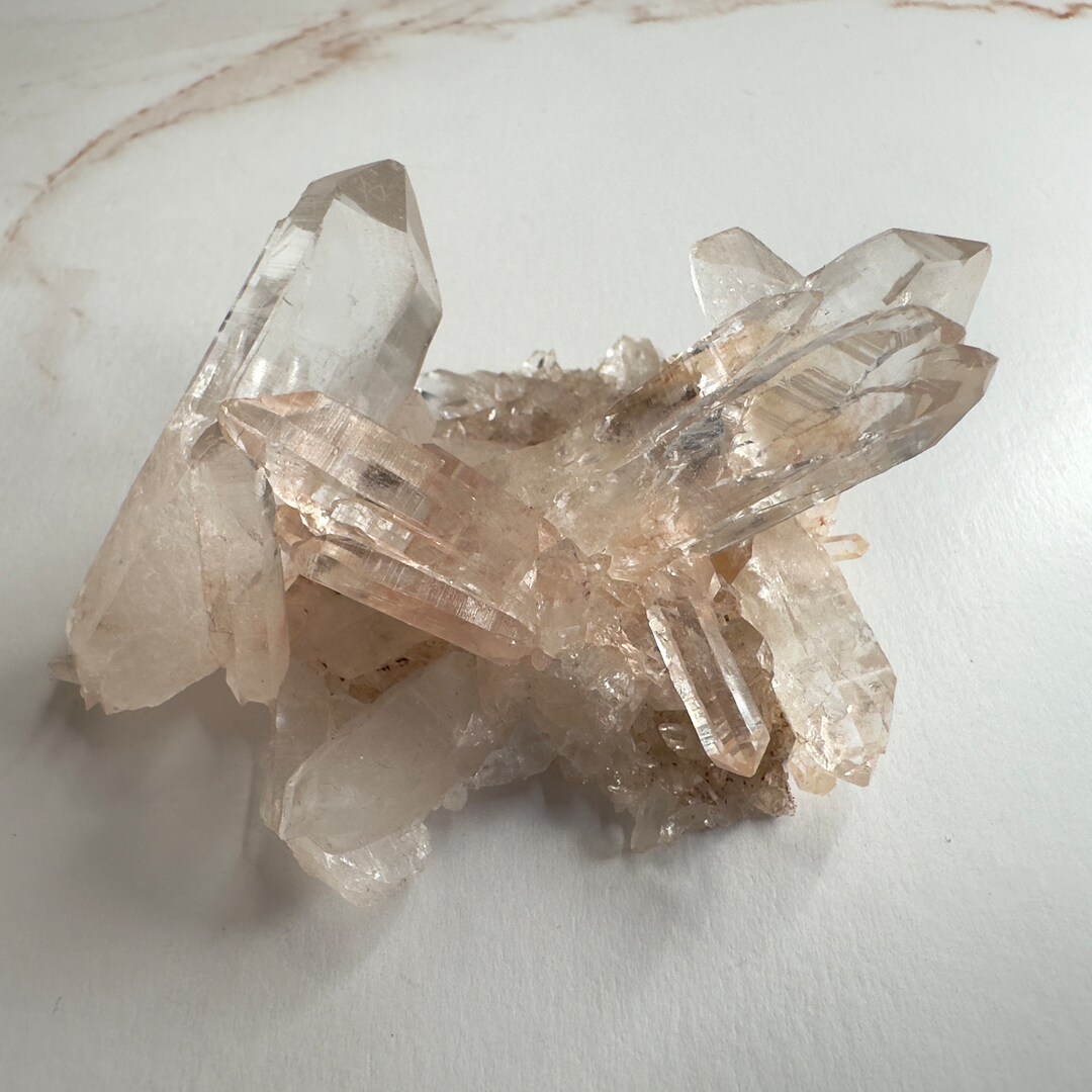 Pink Himalayan Samadhi Quartz High-quality Genuine Specimen Crystal ...