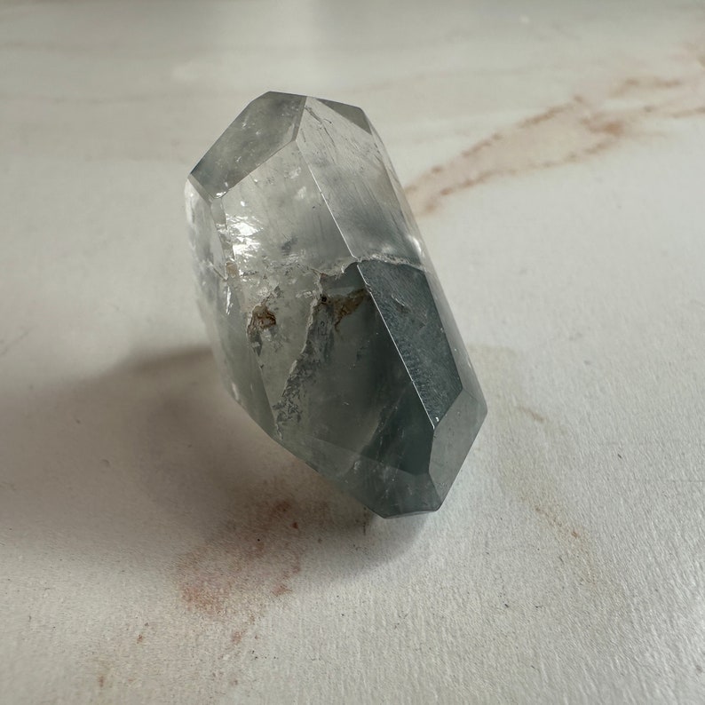 Gorgeous Blue Tara Quartz Point Blue Amphibole Polished Point Freeform ...