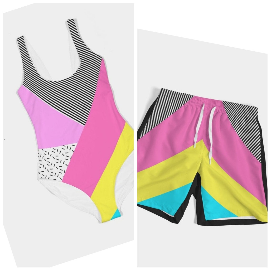 Matching Swimwear Set and Accessories for Couples and Family | Etsy