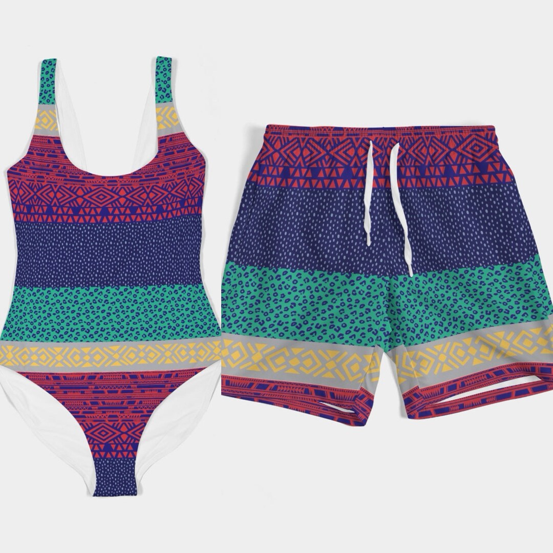 Matching Swimsuits, Swimsuits for Couples, One Piece Swimsuit, Men ...