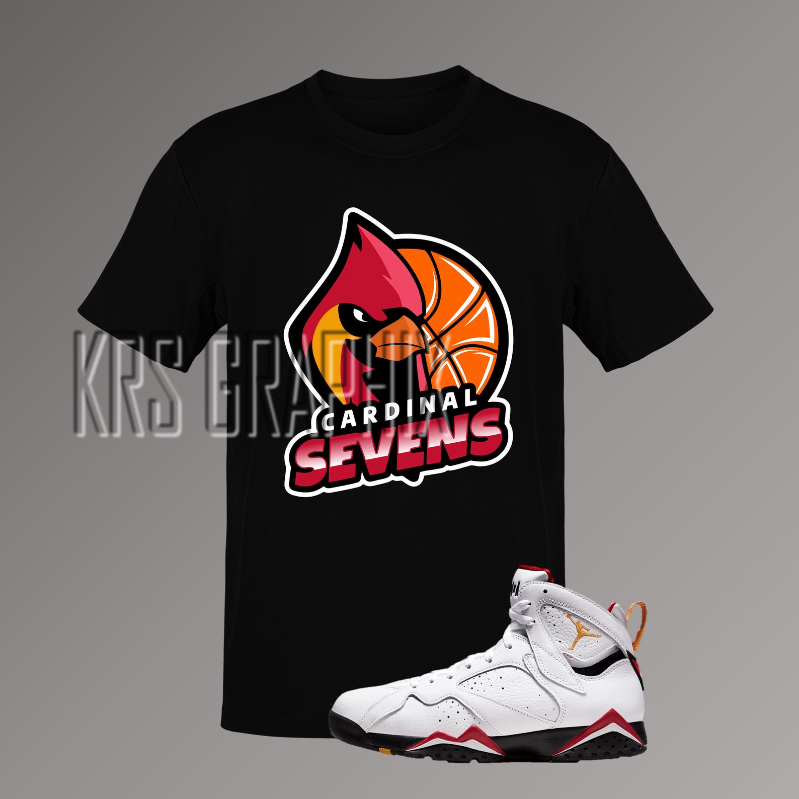 Cardinal Shirt | Cardinal 7 Shirt | Cardinal 7s Shirt | Jordan 7 Shirt ...