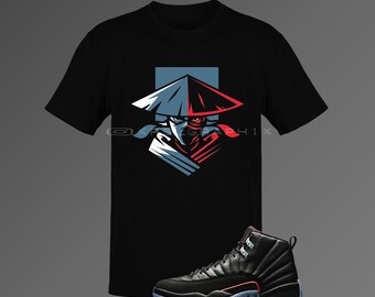 Black and Blue Jordan Shirt - Etsy