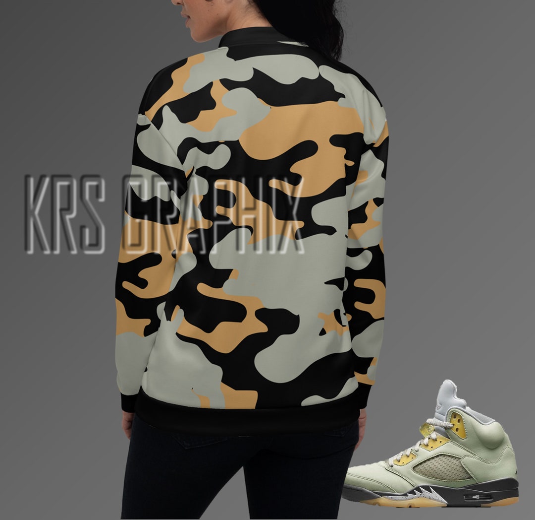 Bomber Jacket to Match Jordan 5 Retro Jade Horizon - Jade Horizon 5s ...