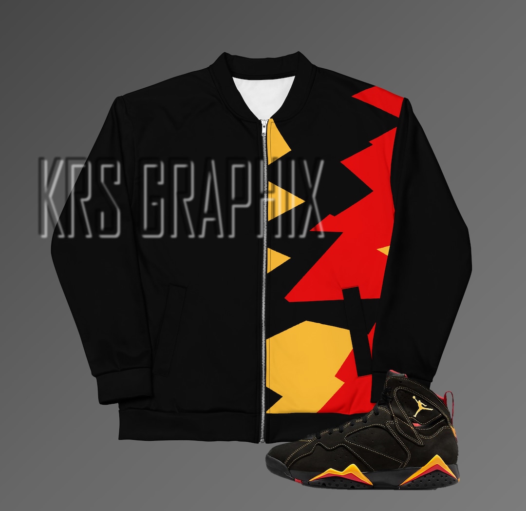 Citrus Jacket | Citrus 7 Jacket | Citrus 7s Jacket | Jordan 7 Jacket - Etsy