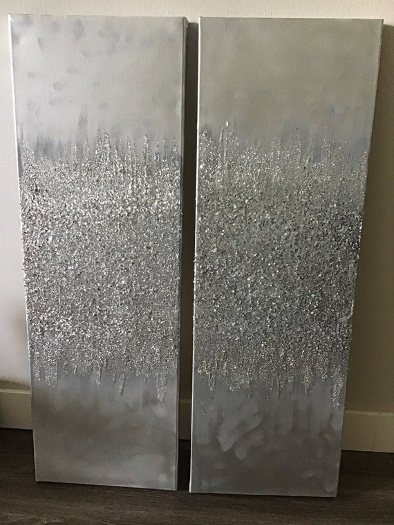 Lux Glam Glitter Wall Decor | Etsy