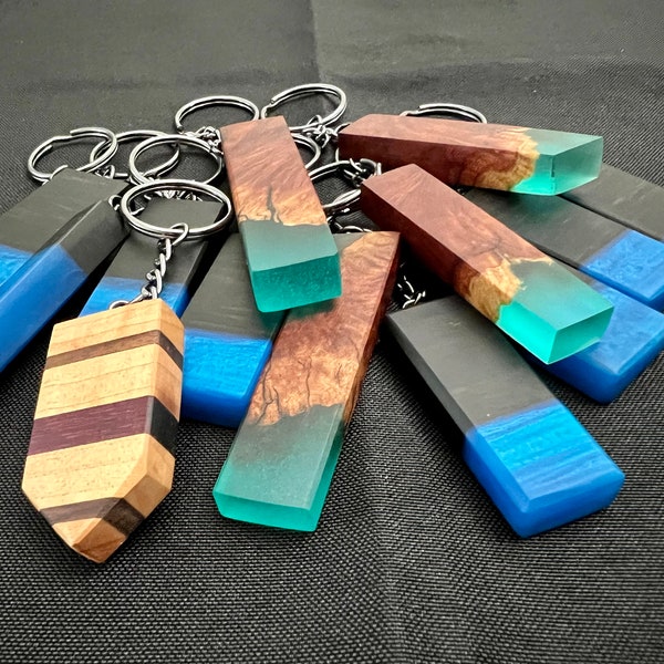 Wood Keychains - Etsy