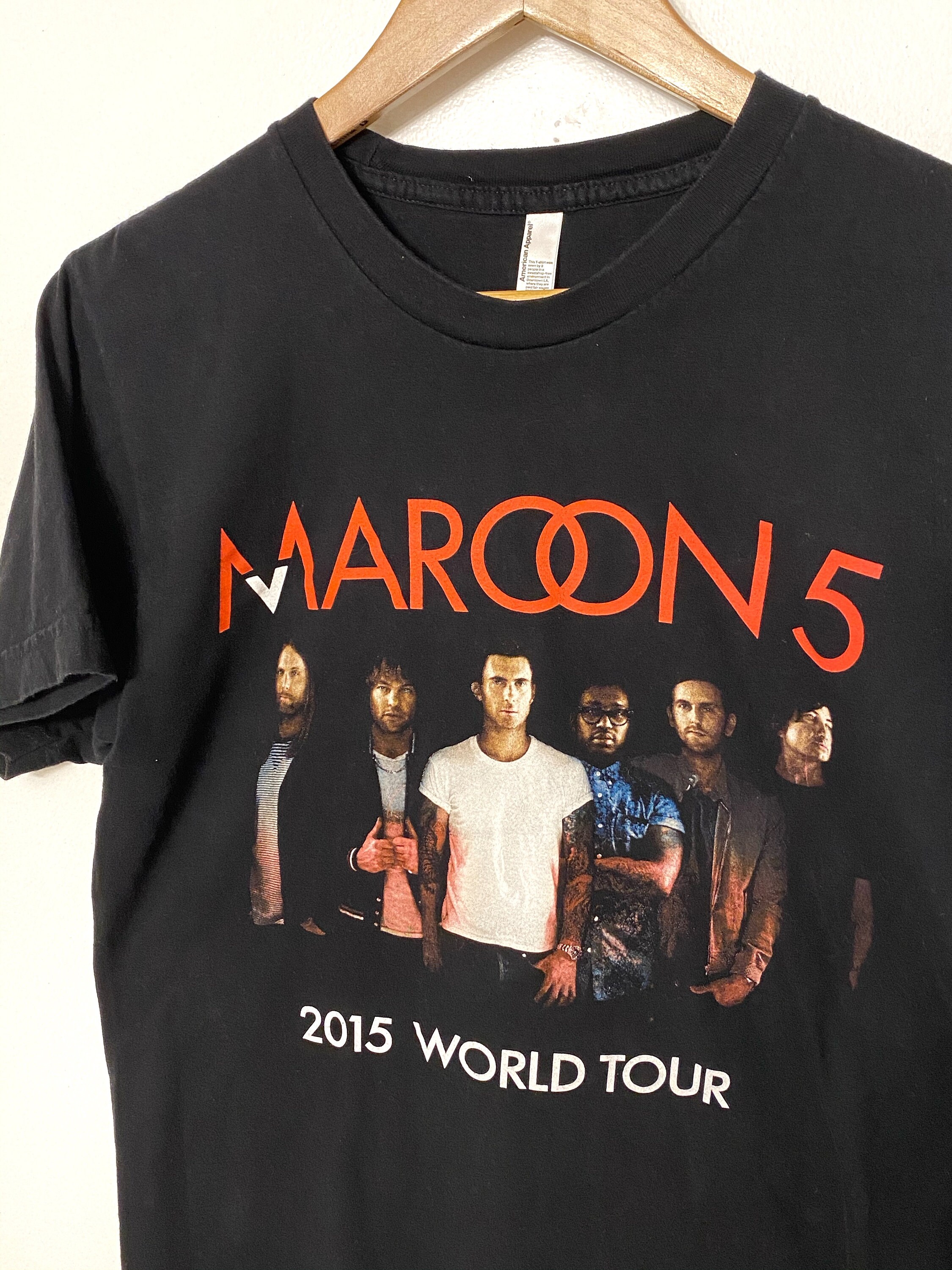 BUNDLE 3 Different Vintage Maroon 5 Tour Concert T-shirts | Etsy