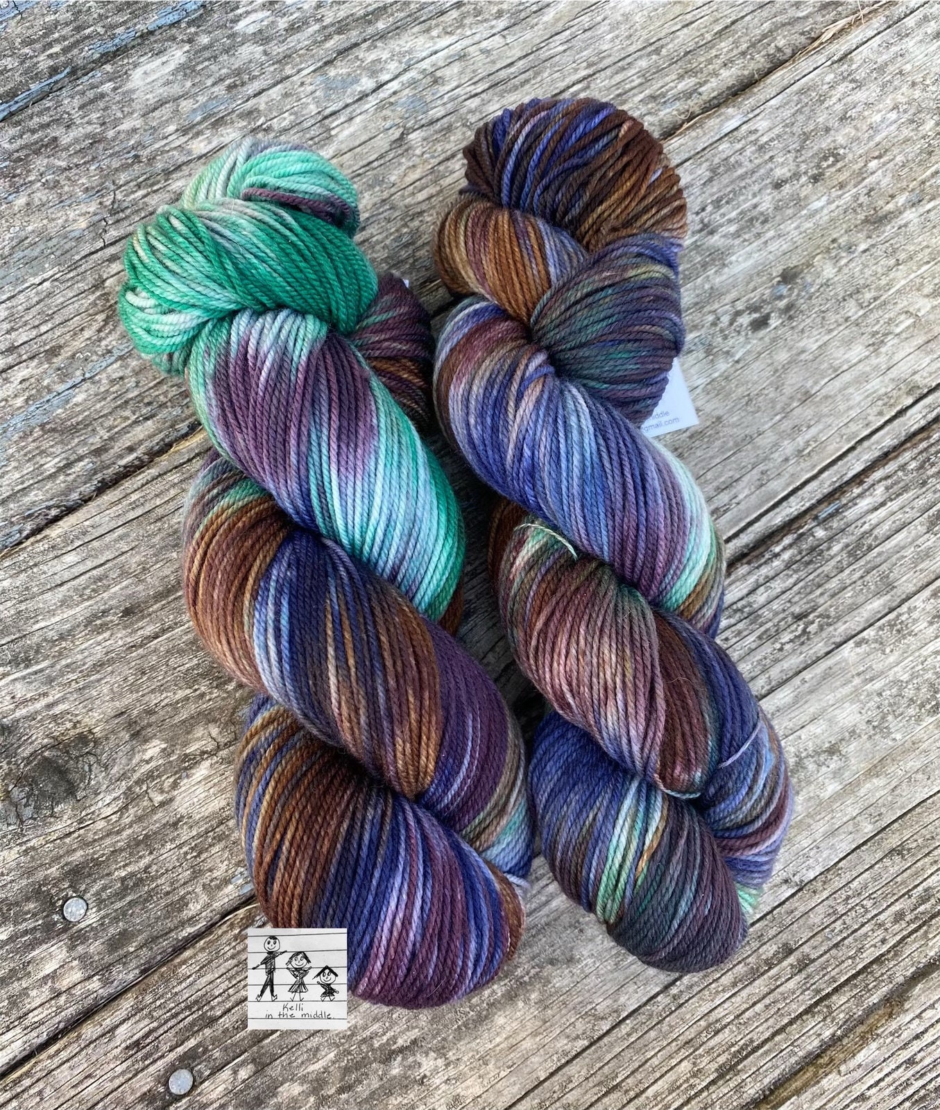 Sewing & Fiber Proven Winners Sport Merino/Nylon hand dyed yarn ...