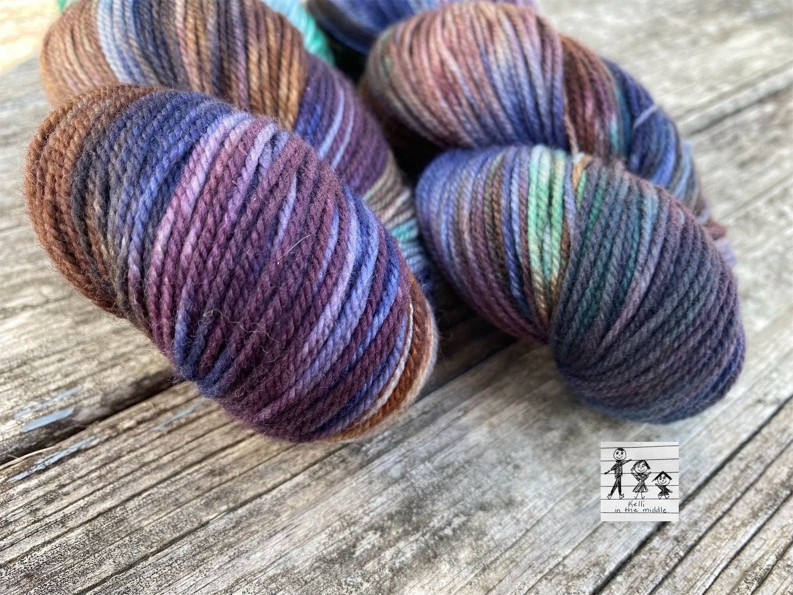 Sewing & Fiber Proven Winners Sport Merino/Nylon hand dyed yarn ...