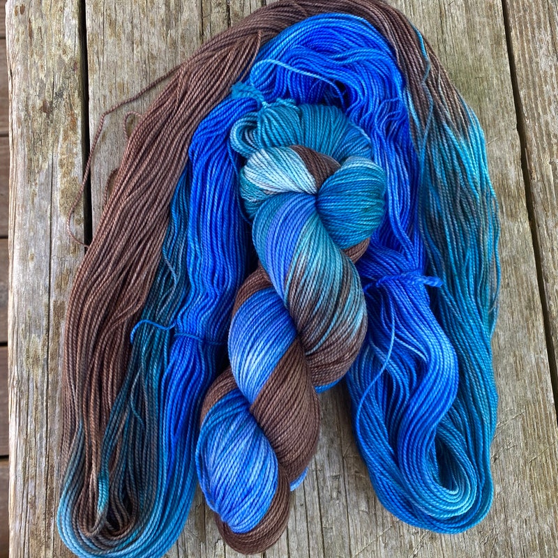 Hand Painted Yarn - Etsy