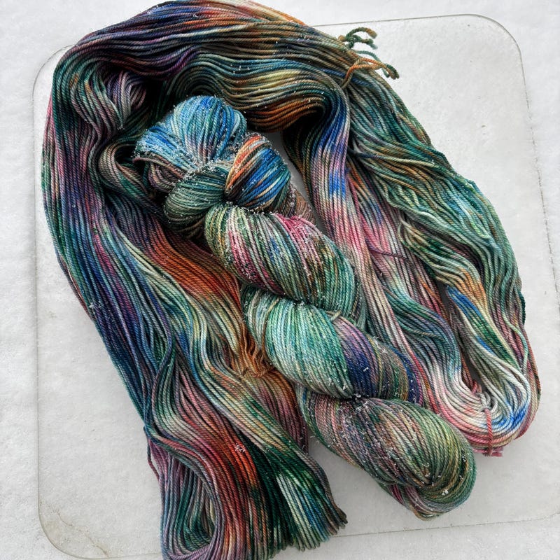 Variegated Yarn Weight 3 - Etsy