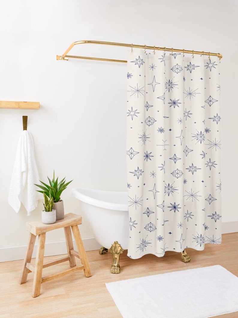 Magical Pattern Shower Curtain Abstract Patterns Trendy Shower - Etsy