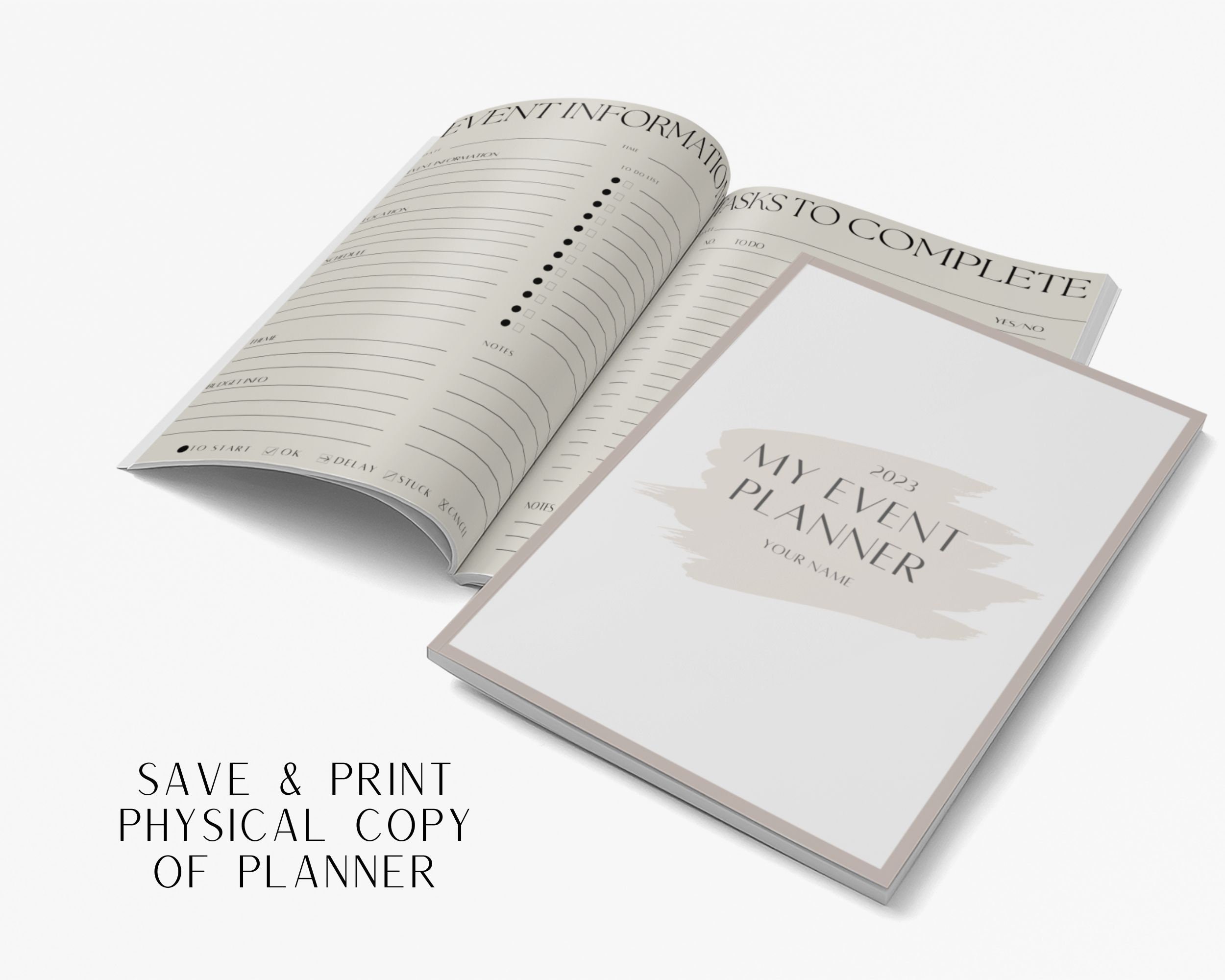 Event Planner Template, Event Planner Pricing, Event Checklist, Event ...
